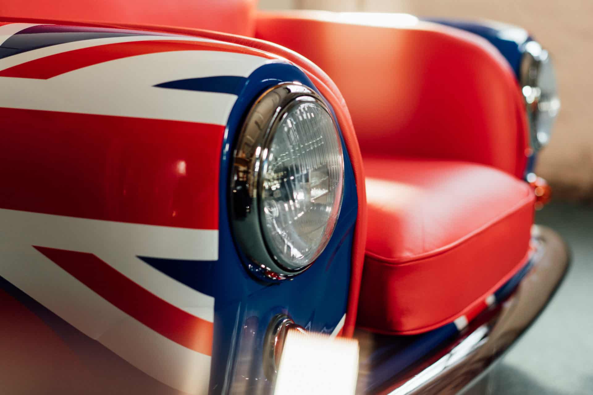 Mini Retro at Mini Fair - British Mini Club