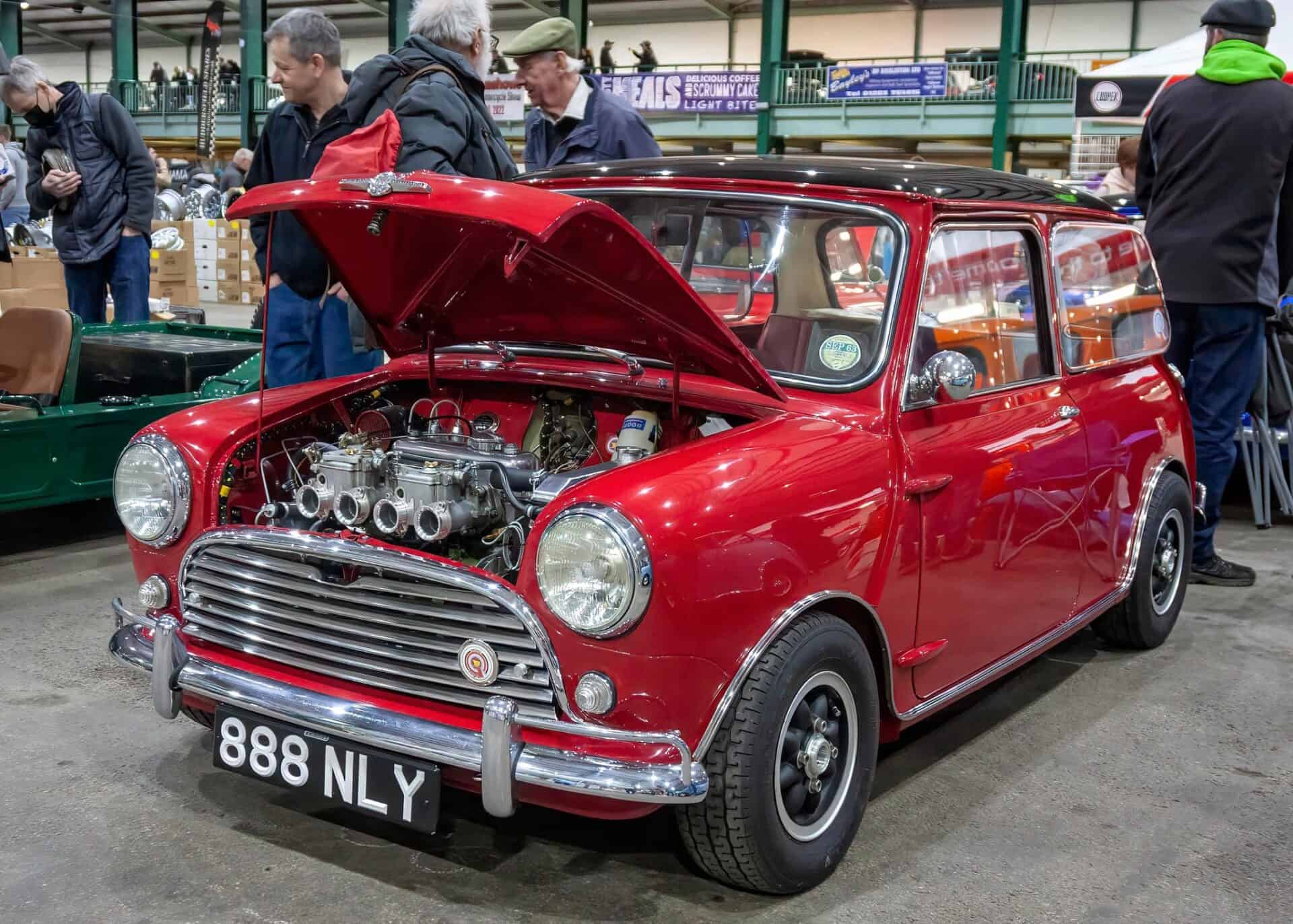 60’s Mini Display At Mini Fair 23 - British Mini Club