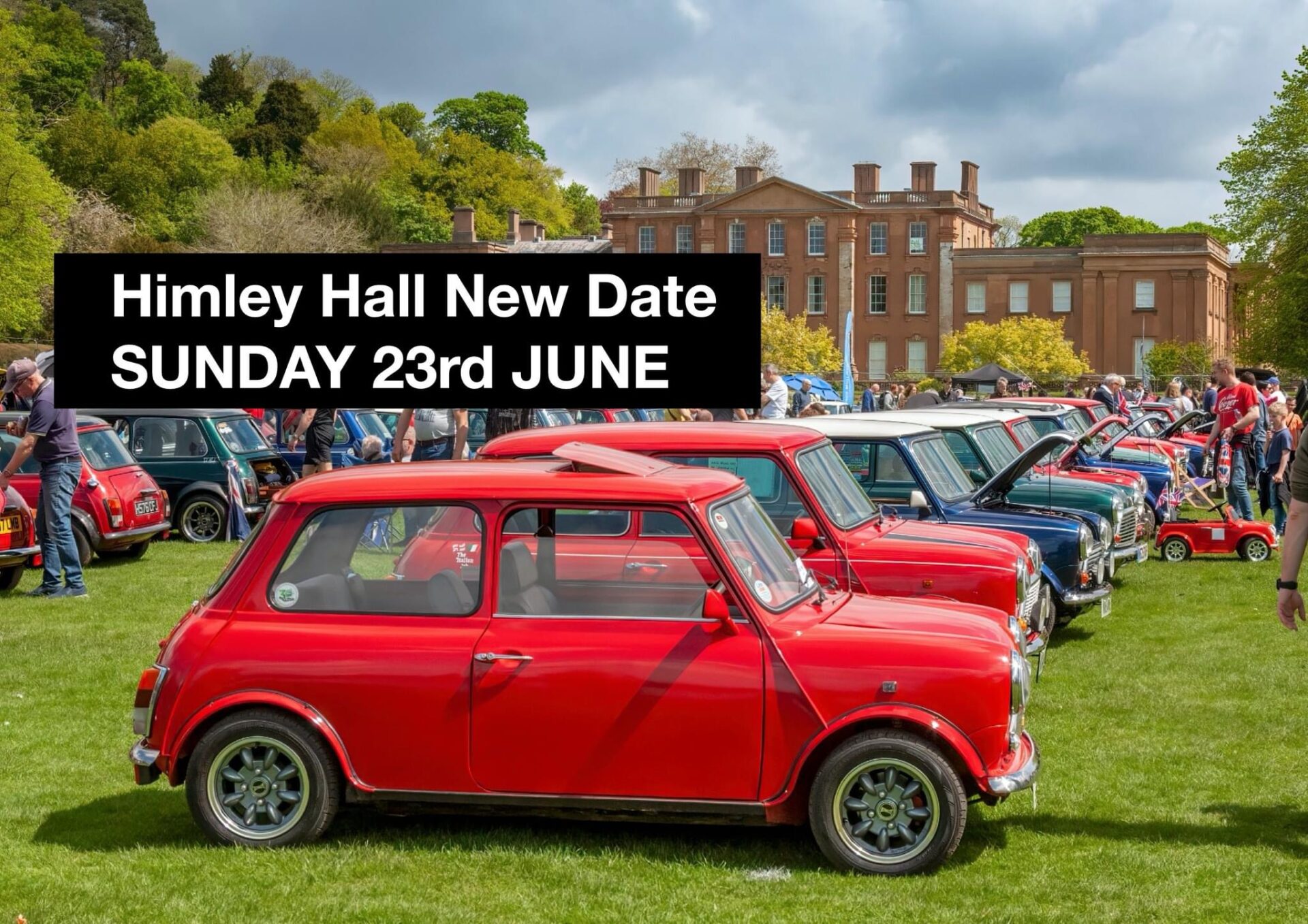 New Date For British Mini Day - Himley Hall - British Mini Club